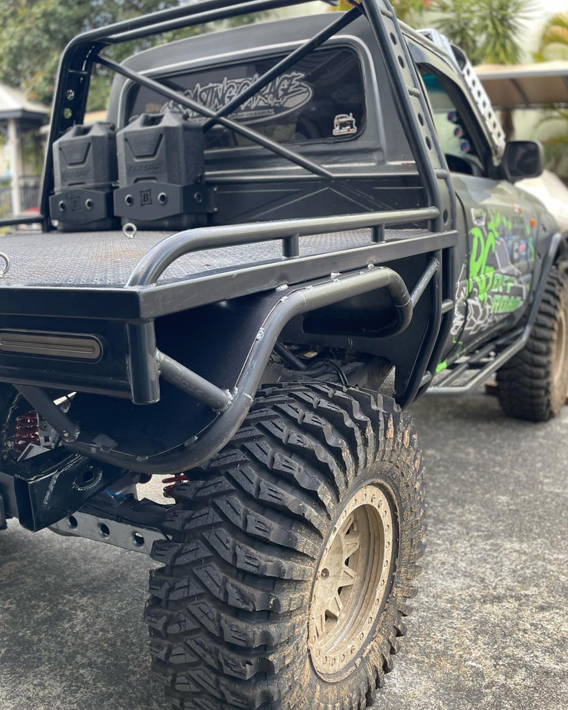 4x4 Tube Mud Guards | 50mm Steel Fender Flares | CM Fab – CMFab