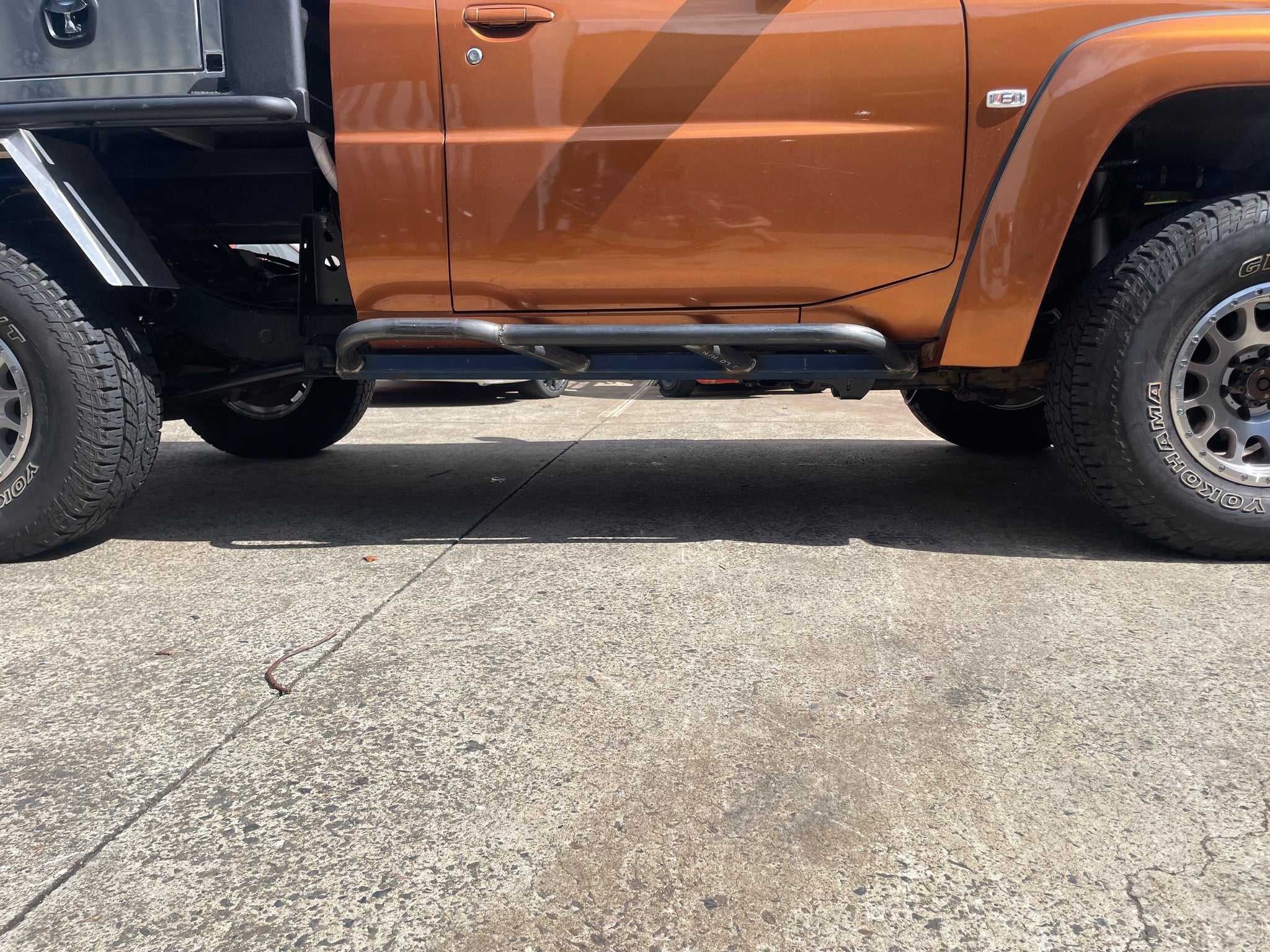 Nissan Gu Patrol Rock Sliders – CMFab