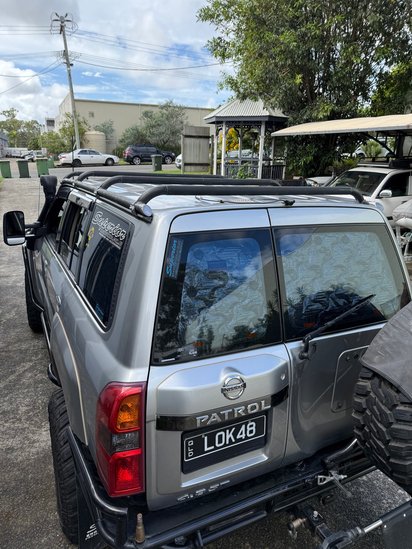 GU Patrol Roof Sliders | Heavy Duty Tube Roof Rack | CM Fab – CMFab