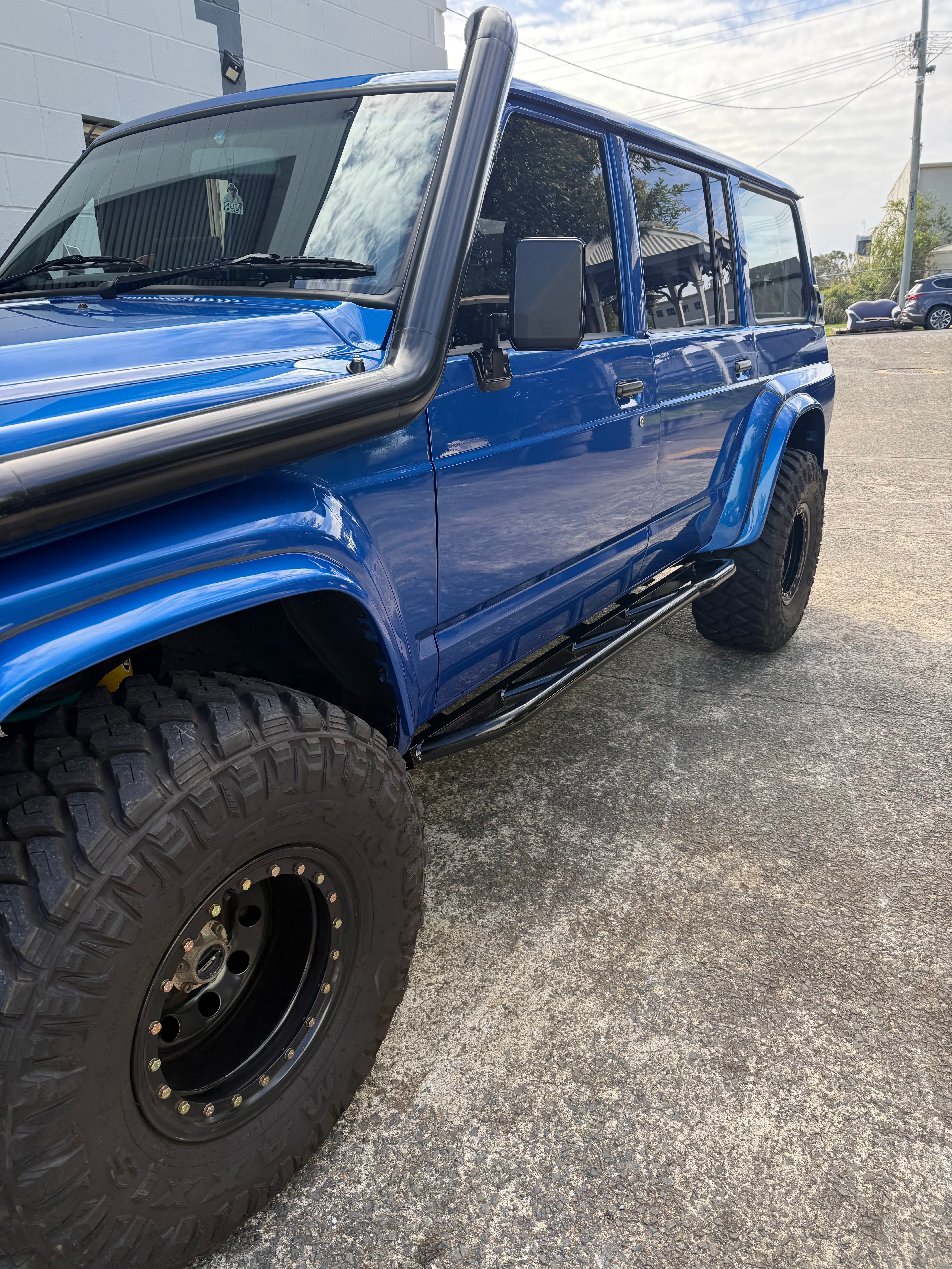 Nissan Patrol Rock Sliders | GQ & GU | Heavy Duty Armor | CM Fab – CMFab